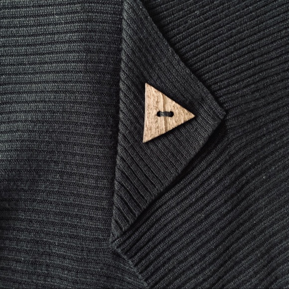 Putorti | Sweaters | Putorti Asymmetrical Vneck Black Sweater Xl | Poshmark